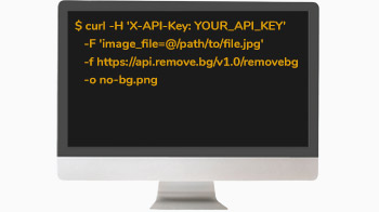 Background Removal API – remove.bg